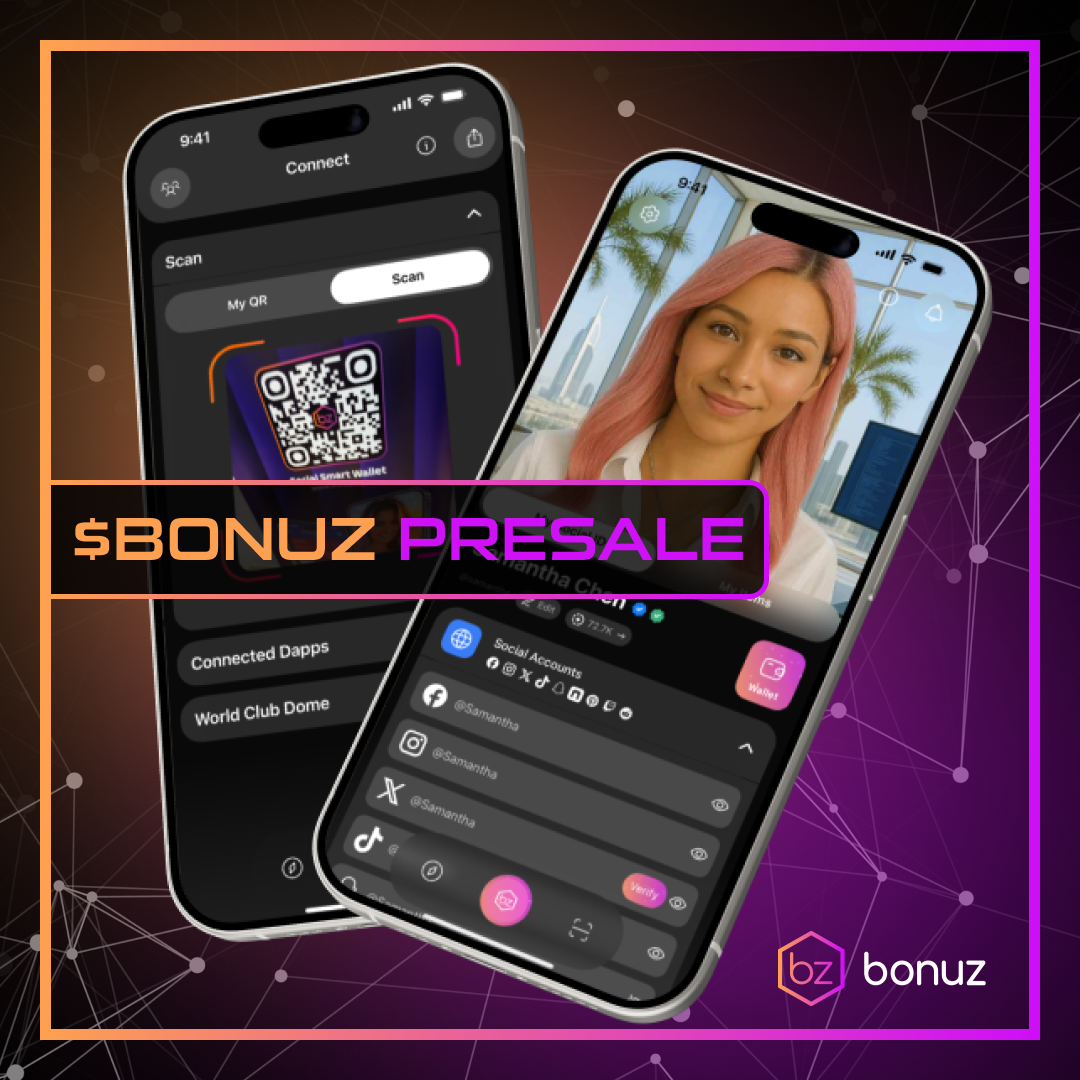 $BONUZ Token Presale - World's Most User-Friendly Wallet